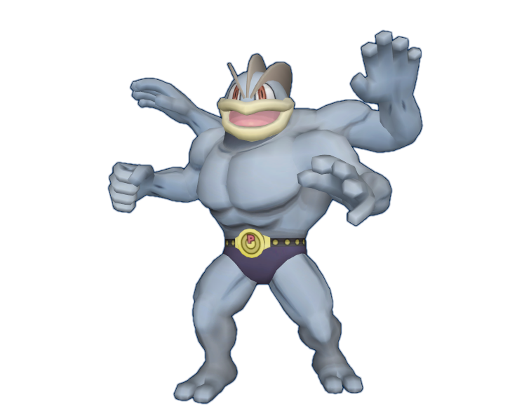 Machamp ~ 3D Nif Model + animations DL by EveKN on DeviantArt
