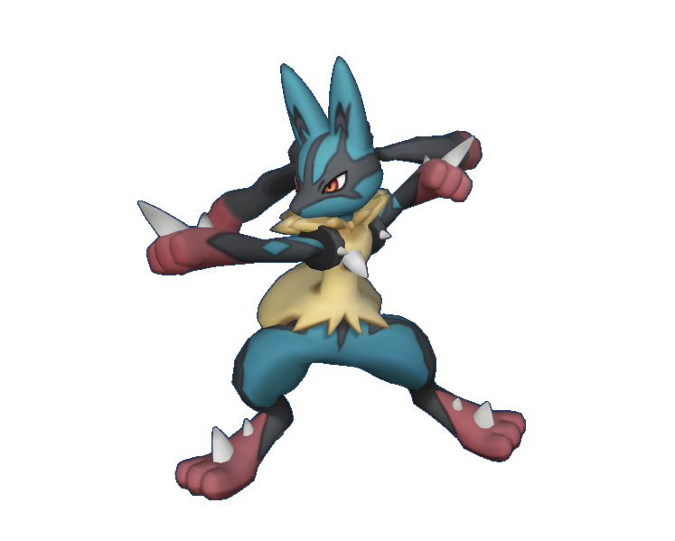 Mega Lucario ~ 3D Nif Model + animations DL by EveKN on DeviantArt