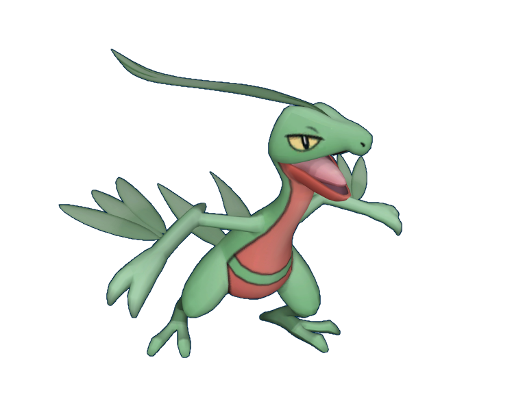 Grovyle ~ 3D Nif Model + animations DL by EveKN on DeviantArt