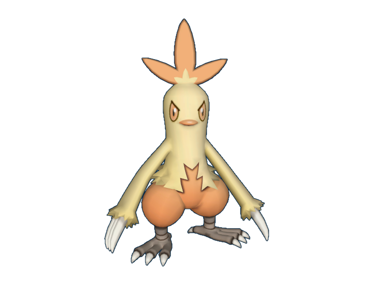Combusken ~ 3D Nif Model + animations DL by EveKN on DeviantArt