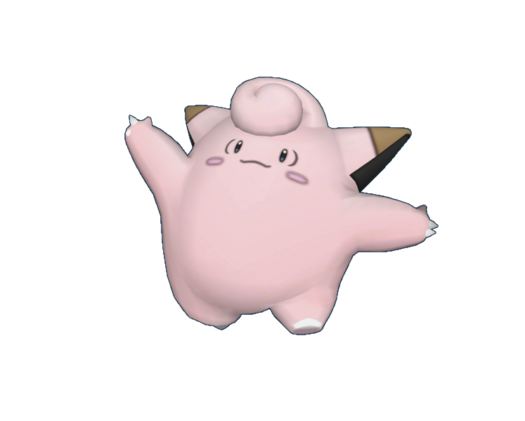 Clefairy ~ 3D Nif Model + animations DL by EveKN on DeviantArt