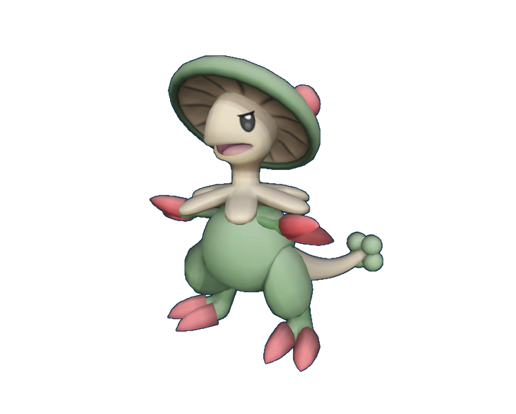Breloom ~ 3D Nif Model + animations DL by EveKN on DeviantArt