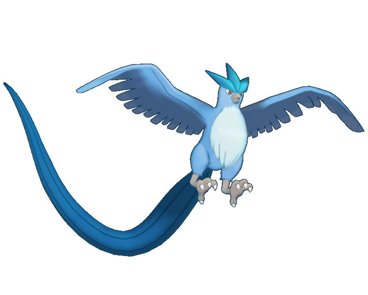 Articuno ~ 3D Nif Model + animations DL by EveKN on DeviantArt
