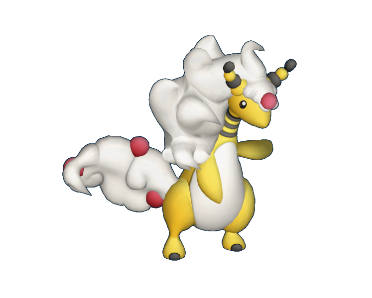 Mega Ampharos ~ 3D Nif Model + animations DL by EveKN on DeviantArt
