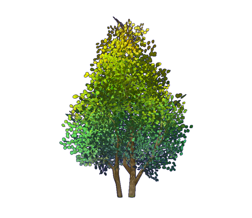 [FBX] cartoon art Tree nr41 model for games LD by EveKN on DeviantArt
