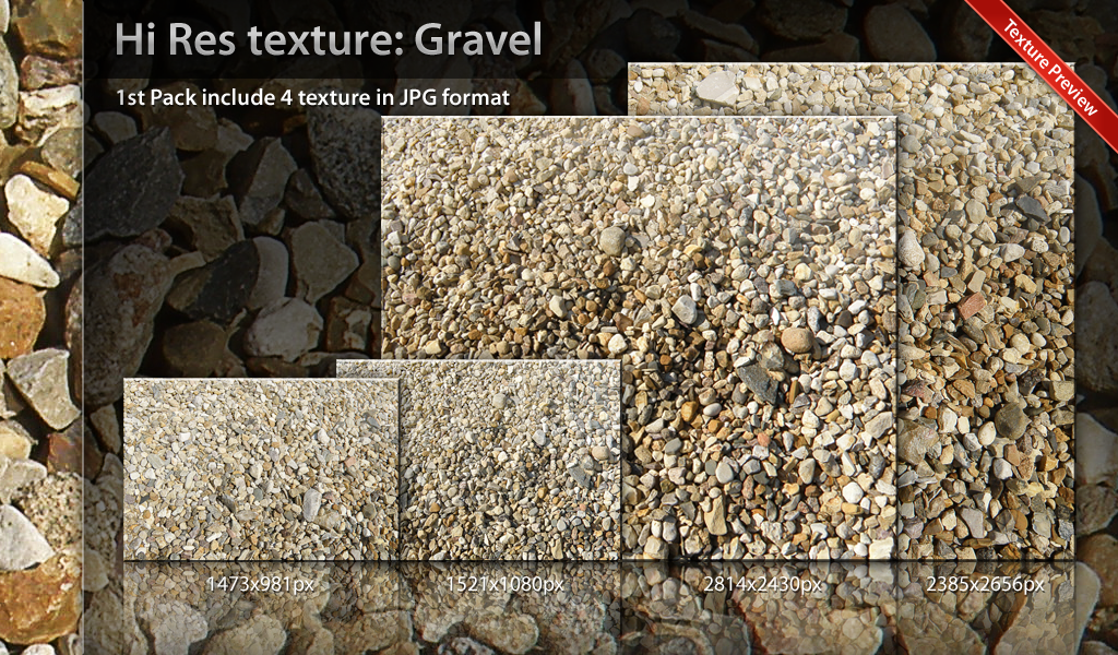 Texture Gravel Pack 01 by ncrow on DeviantArt