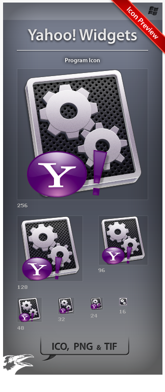 Icon Yahoo Widgets by ncrow on DeviantArt