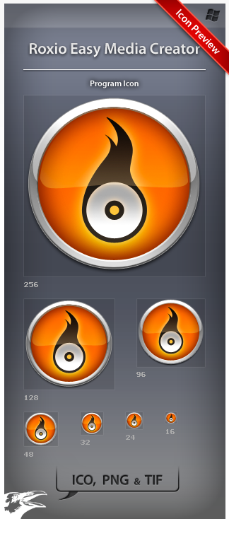 Icon Roxio Easy Media Creator by ncrow on DeviantArt