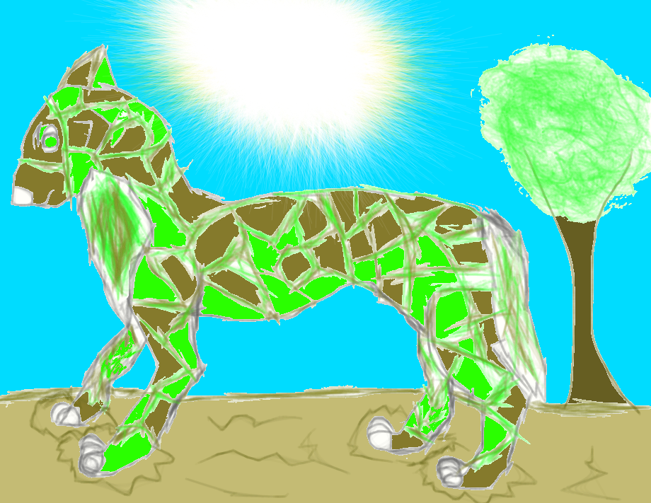 Earth Wolf by Cabella123 on DeviantArt