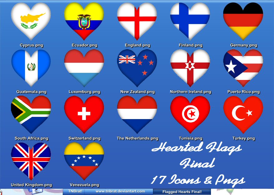 Hearted Flags Final by TNBrat on DeviantArt