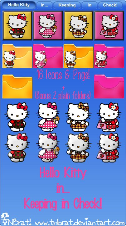 Hello Kitty Keeping In Check by TNBrat on DeviantArt