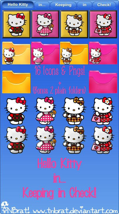 Hello Kitty Keeping In Check by TNBrat on DeviantArt