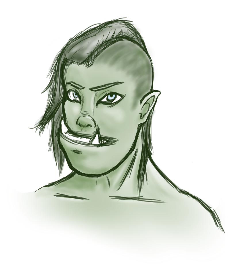 Orcish One by WhiteRoseArtist on DeviantArt