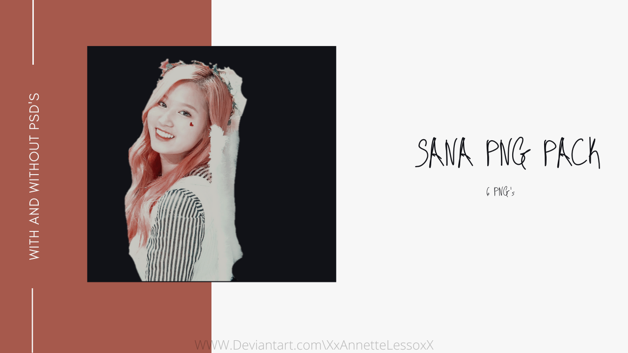 Sana PNG Pack by XxAnnetteLessoxX on DeviantArt