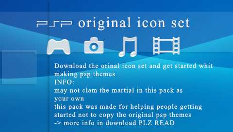 PSP Original icons + Tutorial by GrimLink on DeviantArt