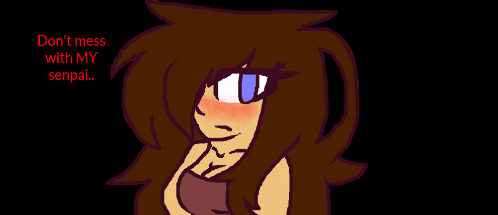 Fangirl's senpai by Sir-Leximillion on DeviantArt