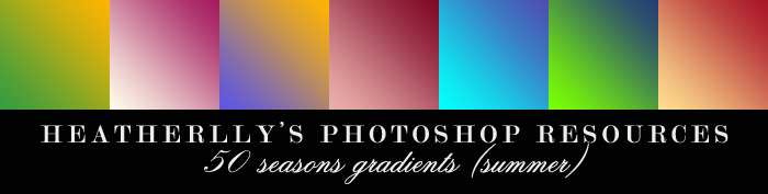 Summer Gradients by Heatherlly on DeviantArt