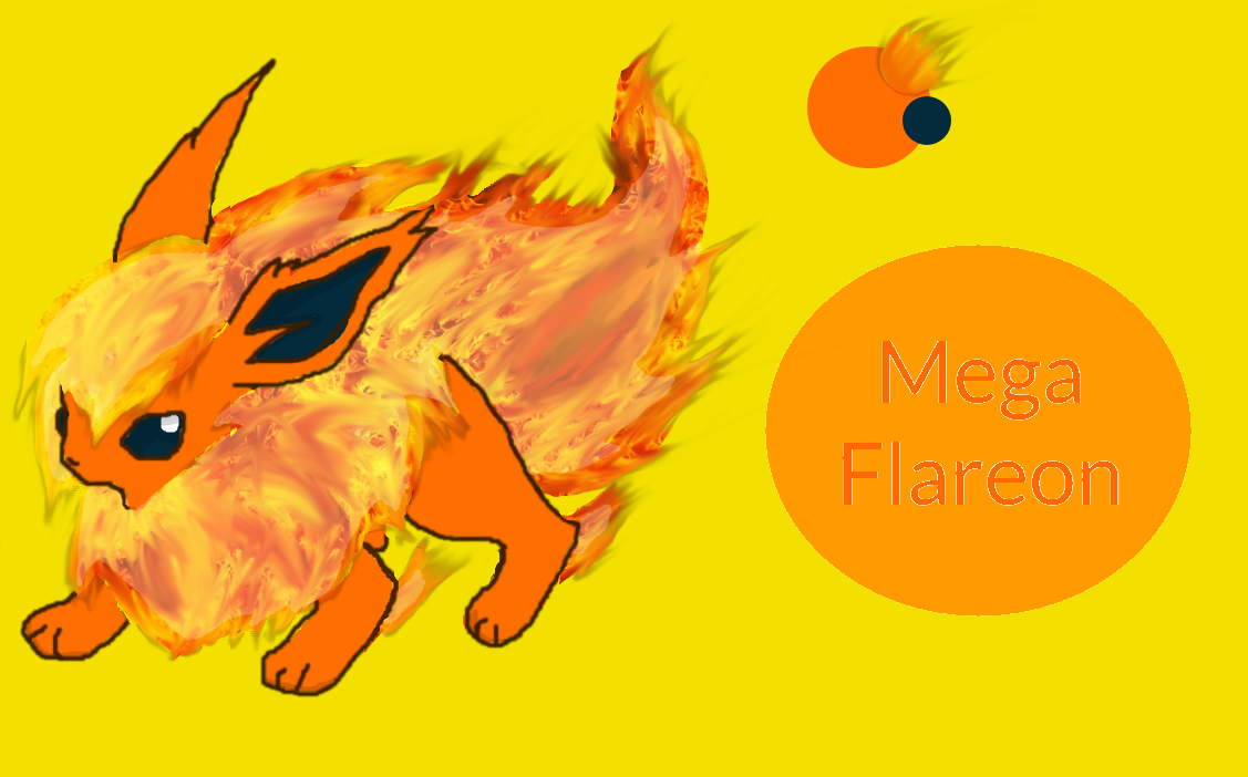 Mega Flareon by dragonraptor4307 on DeviantArt