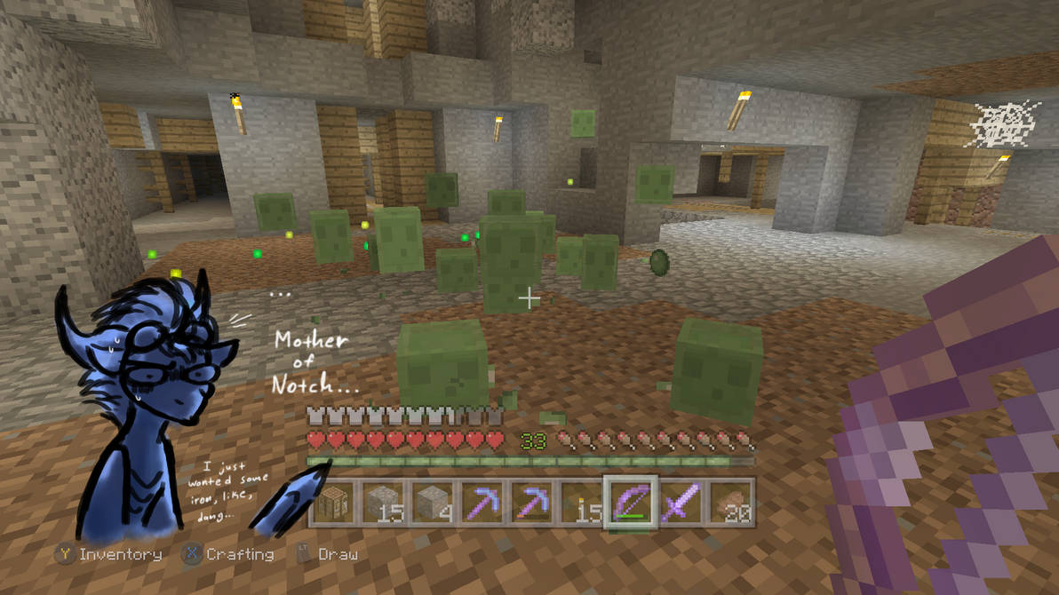 MINECRAFT DISK. Slimepocolypse by CoffeeAddictedDragon on DeviantArt