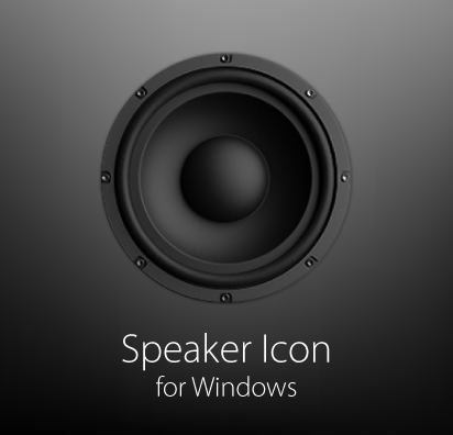 Speaker Icon for Windows by mininudoidu on DeviantArt