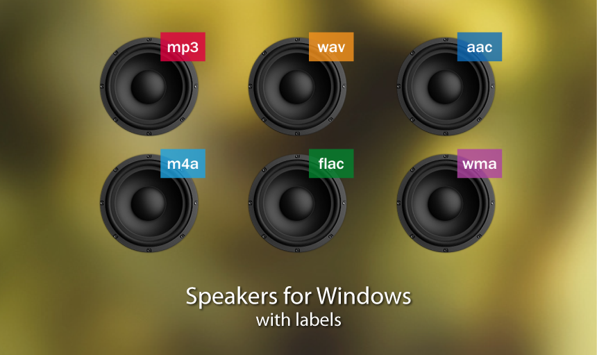 Speakers for Windows - Audio Icons by mininudoidu on DeviantArt