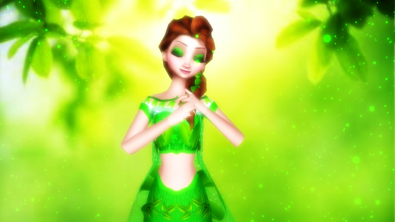 Nature Elsa Mmd Dl By Iciemmd On Deviantart