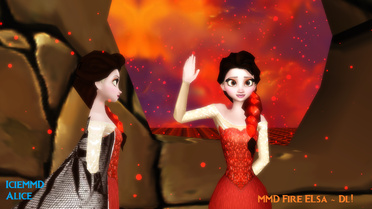 MMD Fire Elsa ~ DL! by IcieMMD on DeviantArt