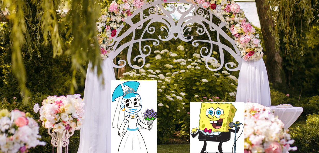 SpongeBob and jenny wedding by radhunt on DeviantArt