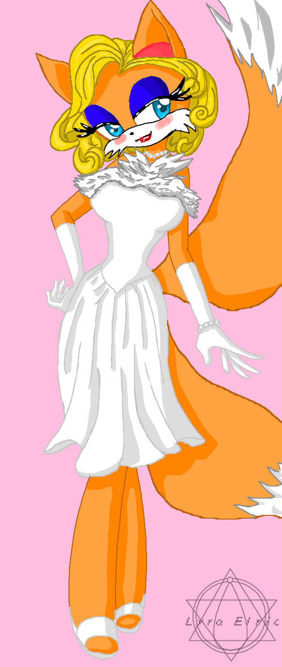 Tails as Marilyn Monroe by Devi-no-e on DeviantArt