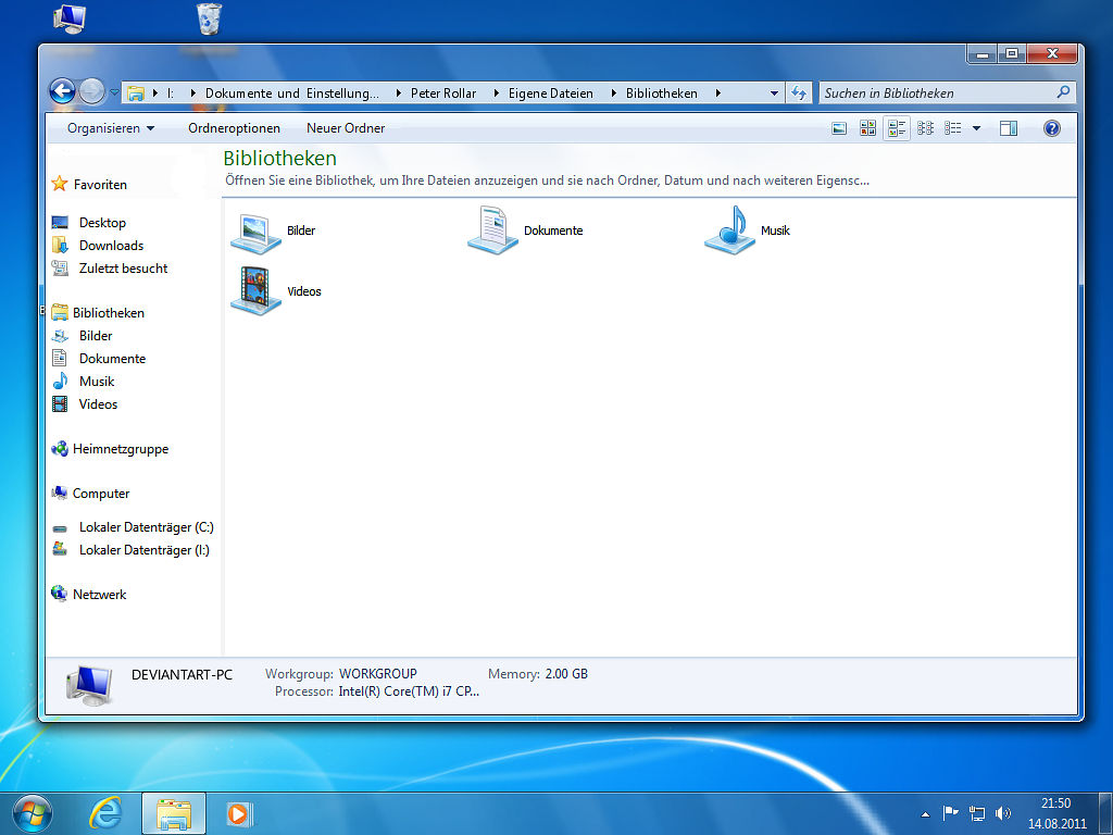 Win7bottomshell for BorderSkin by PeterRollar on DeviantArt