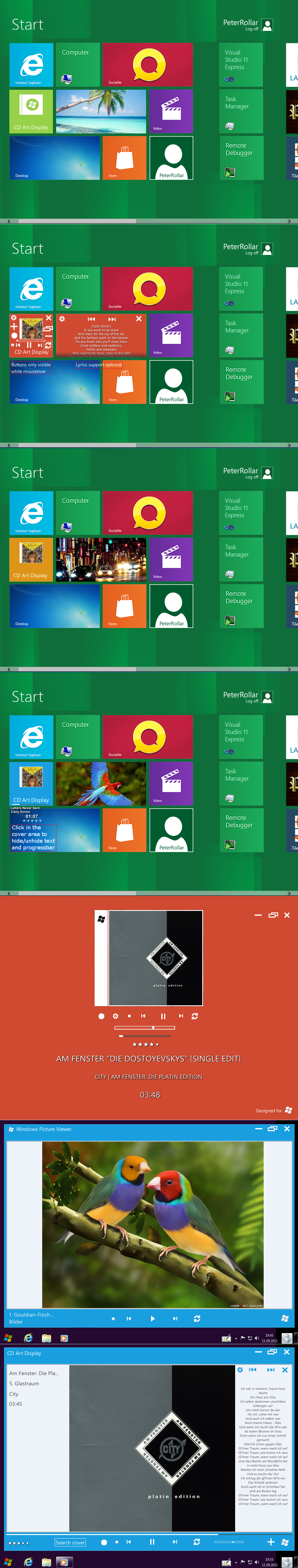 Windows8 tile for CD Art Display by PeterRollar on DeviantArt