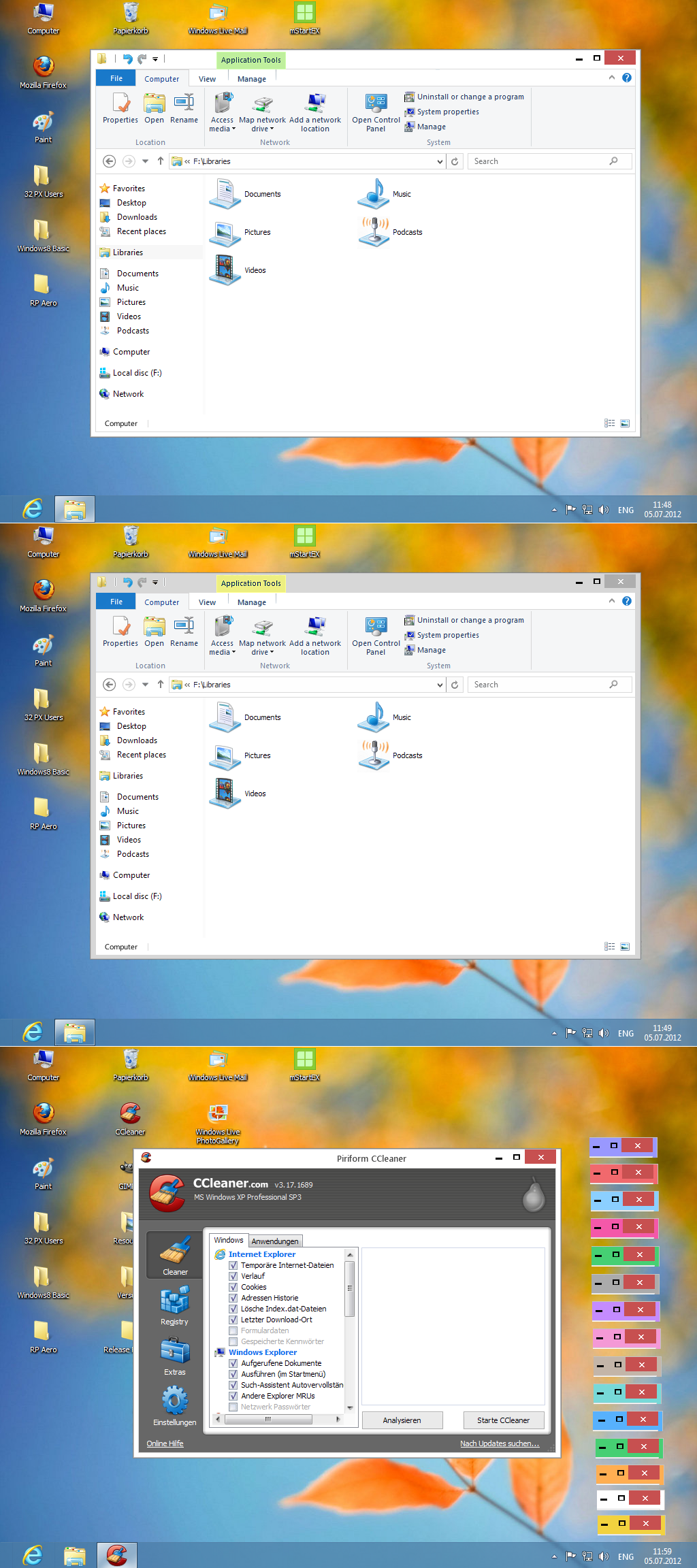 Windows8 RTM Build8500 all color by PeterRollar on DeviantArt