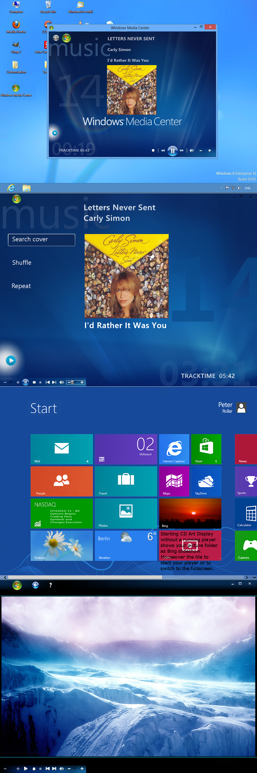Windows8 Media Center by PeterRollar on DeviantArt