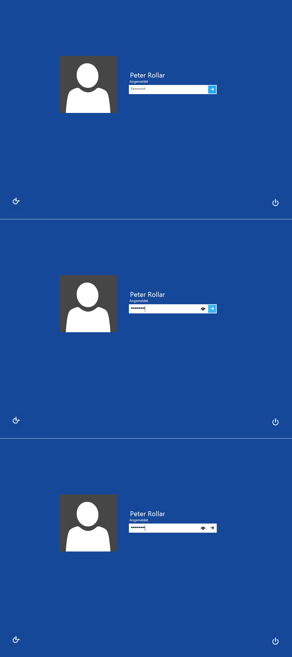 Windows8/Windows10 Blue logon for Win7 by PeterRollar on DeviantArt