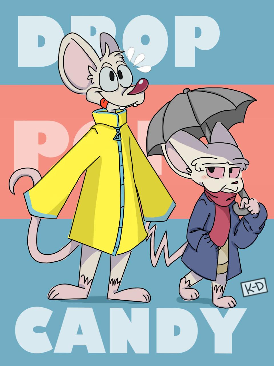Pinky and the Brain - Drop pop Candy by KonicuDashKD on DeviantArt