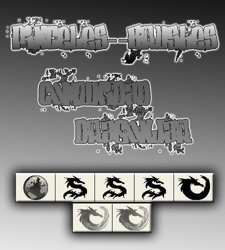 Brushes Comunidad DragonJAR by sm4cblog on DeviantArt