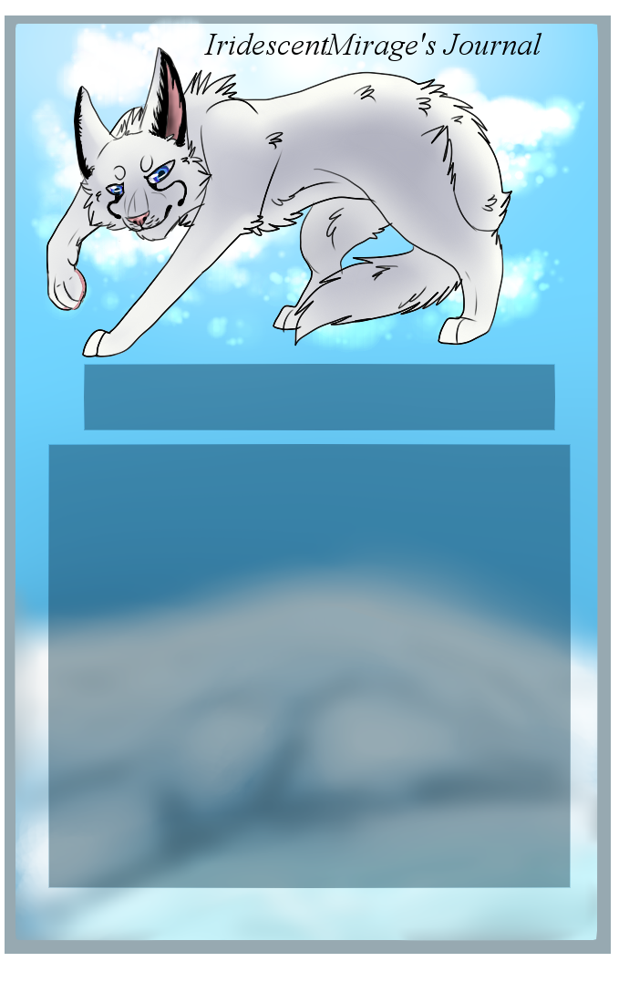 Journal skin for IridescentMirage by Wolfvids on DeviantArt