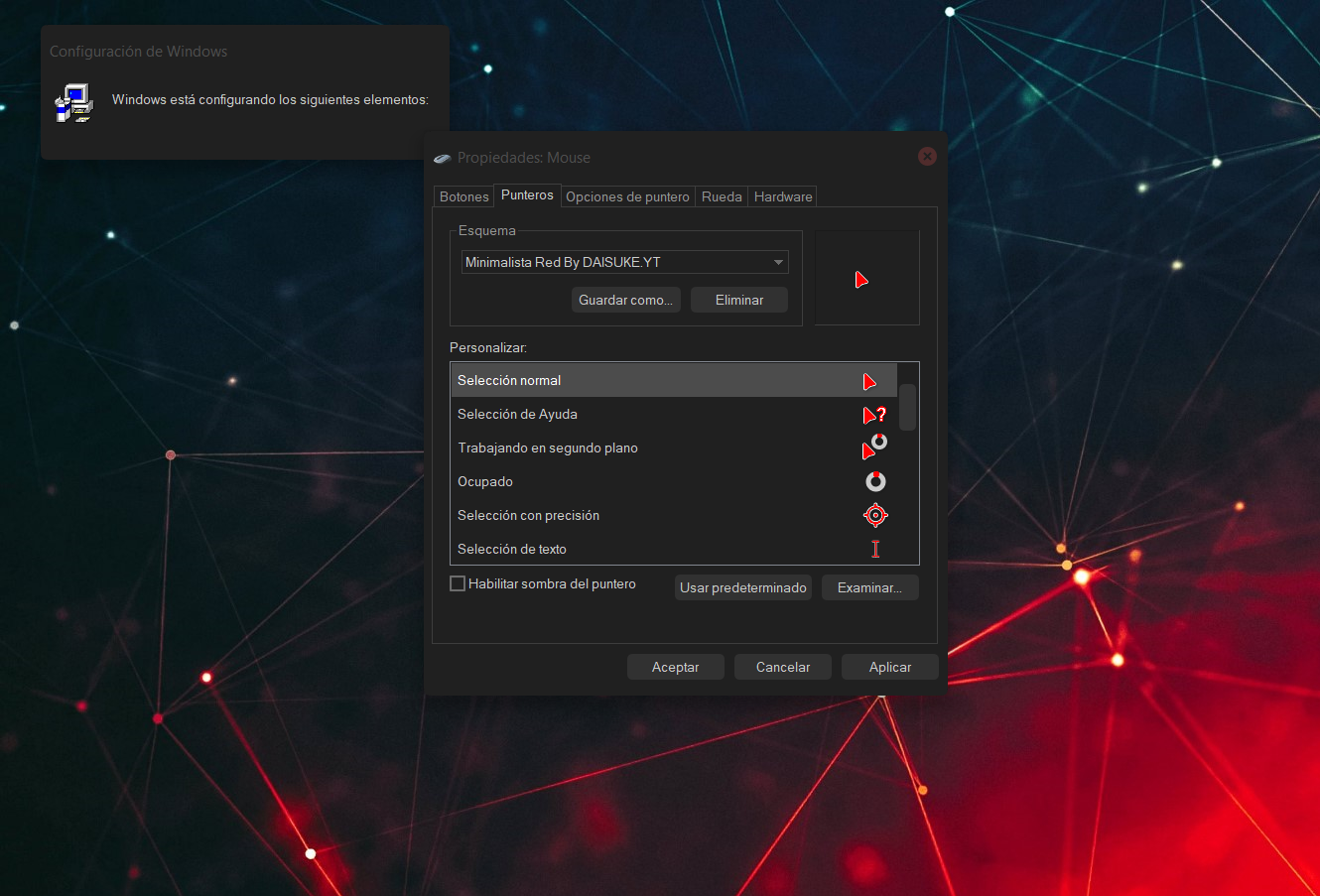 Cursor Minimalista Red By DAISUKE.YT by xxDAISUKExxYT on DeviantArt