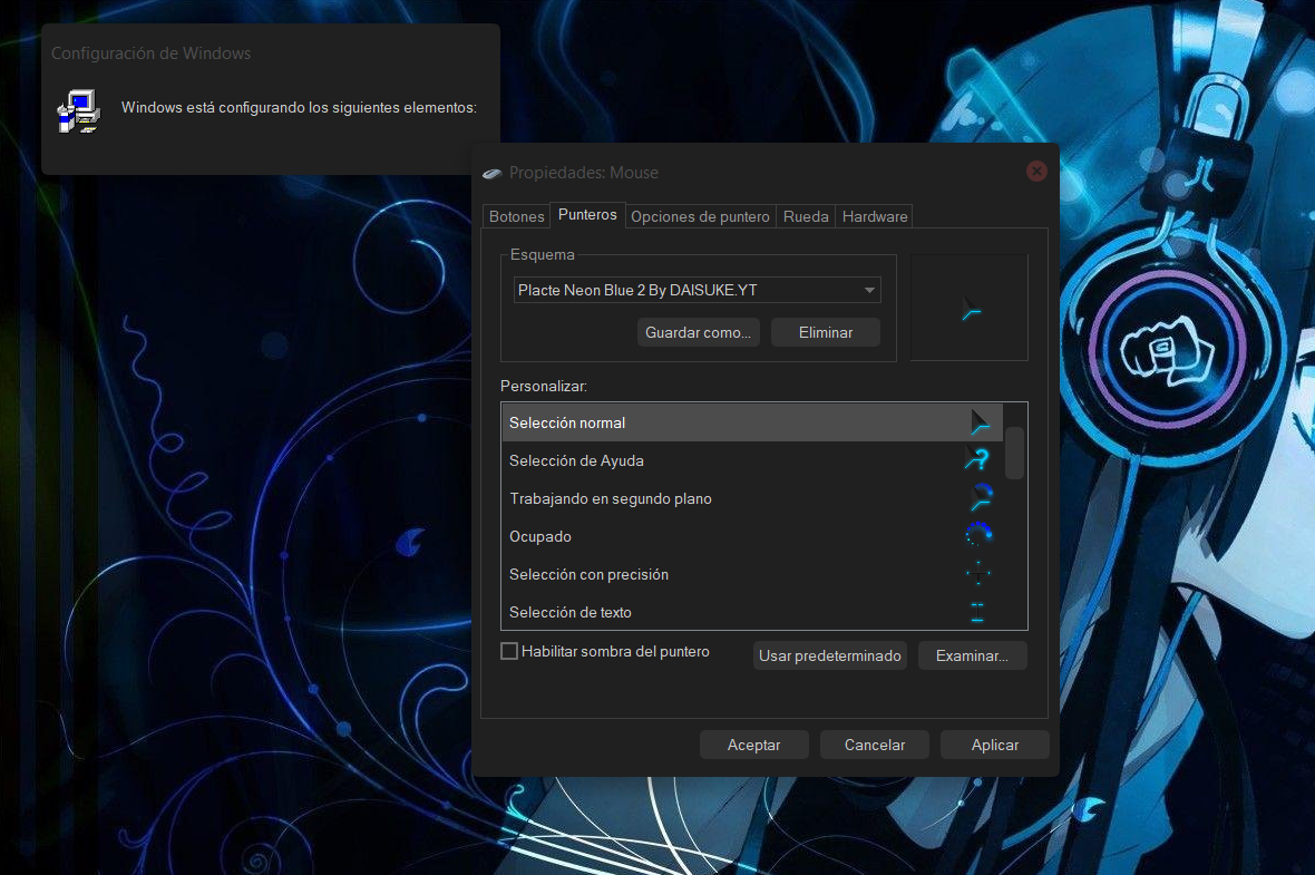 Cursor Placte Neon Blue 2 By DAISUKE.YT by xxDAISUKExxYT on DeviantArt