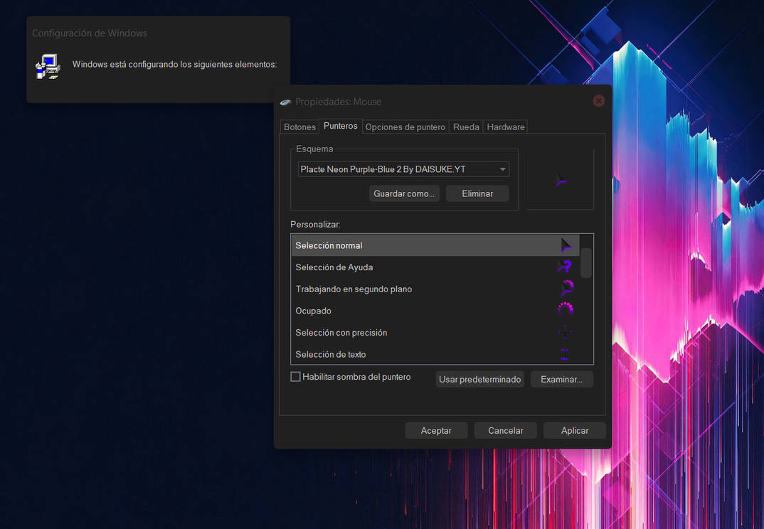 Cursor Placte Neon Purple-Blue 2 By DAISUKE.YT by xxDAISUKExxYT on ...
