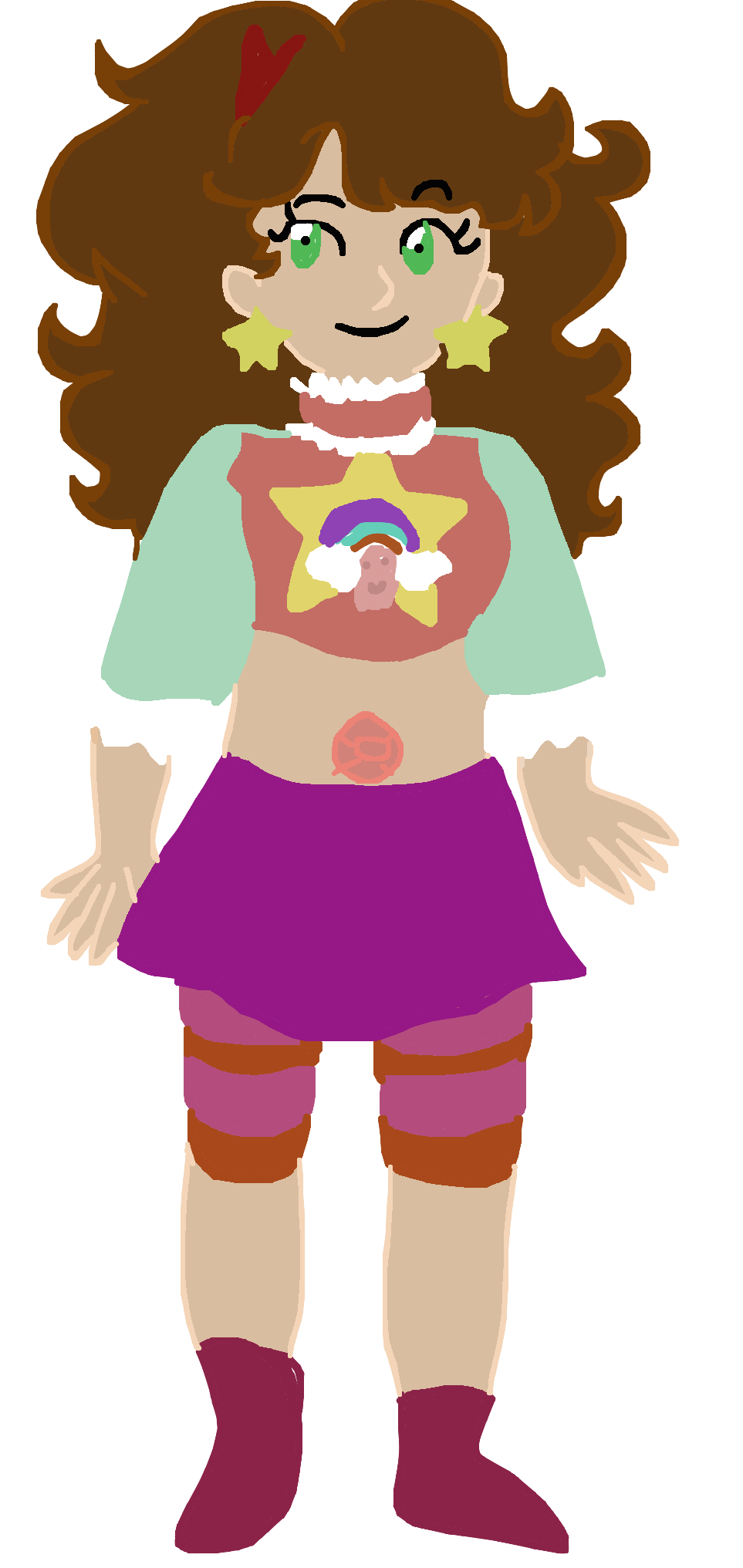 Stareveln(Steven/Star/Mabel Fusion) by AdamFrankenstein on DeviantArt