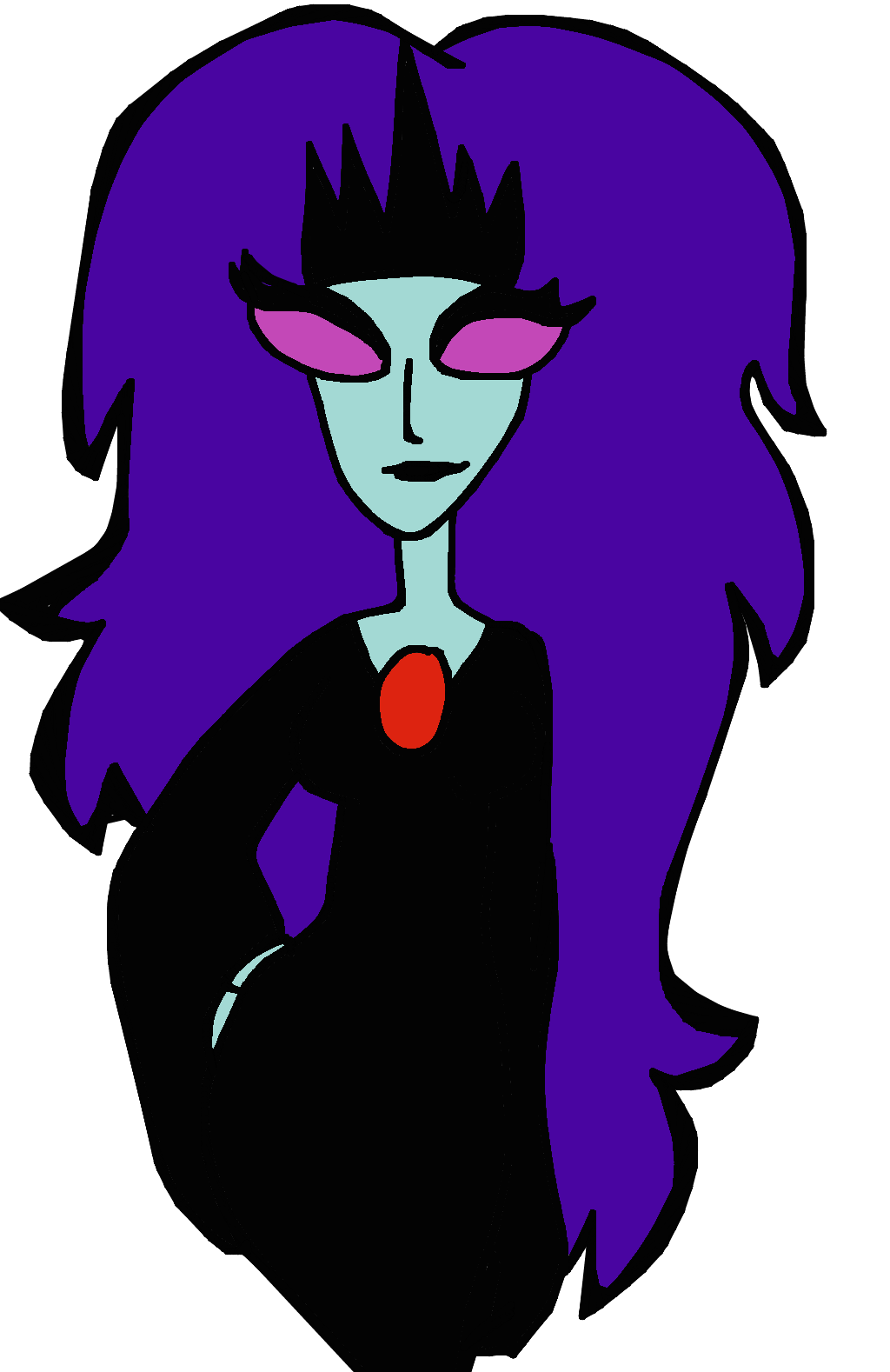 Queen Of The Black Puddle by AdamFrankenstein on DeviantArt