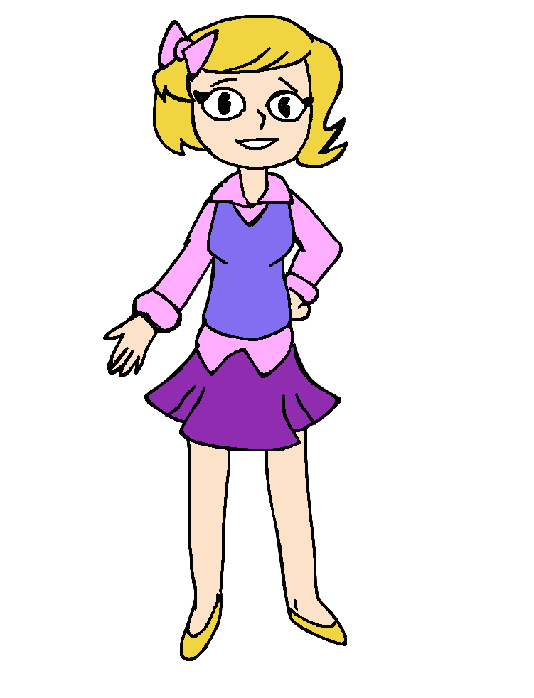 Webby Vanderquack(human adult) by AdamFrankenstein on DeviantArt