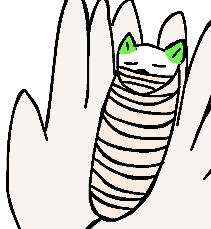 tiny mummy wolf by AdamFrankenstein on DeviantArt