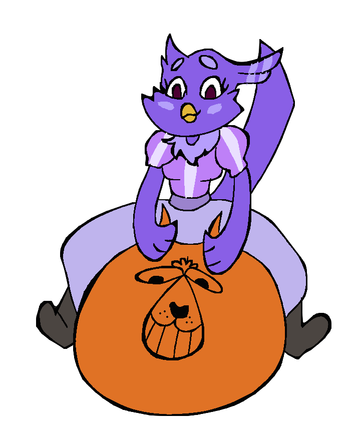 melissa and a space hopper by AdamFrankenstein on DeviantArt