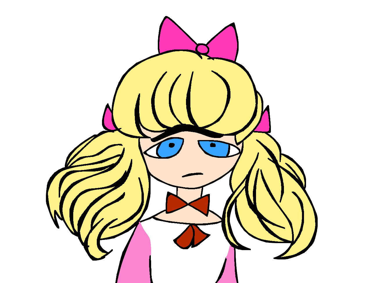 a colored helga doodle by AdamFrankenstein on DeviantArt
