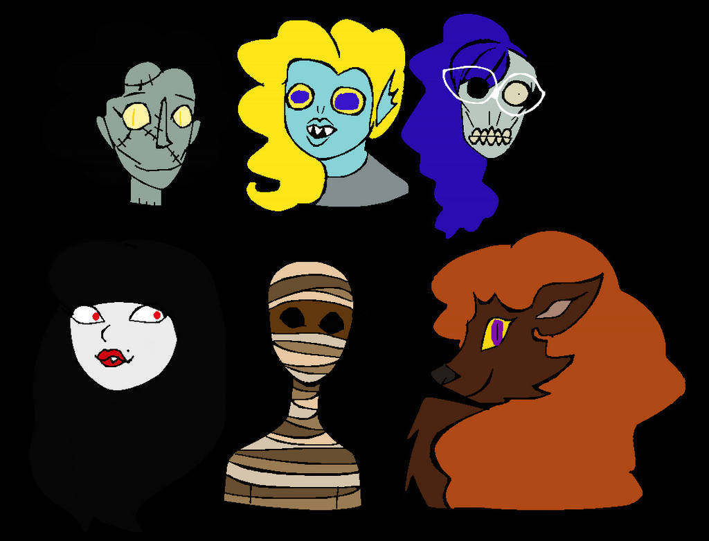 Monster High[but scary] by AdamFrankenstein on DeviantArt