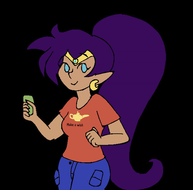 Casual Shantae By Adamfrankenstein On Deviantart
