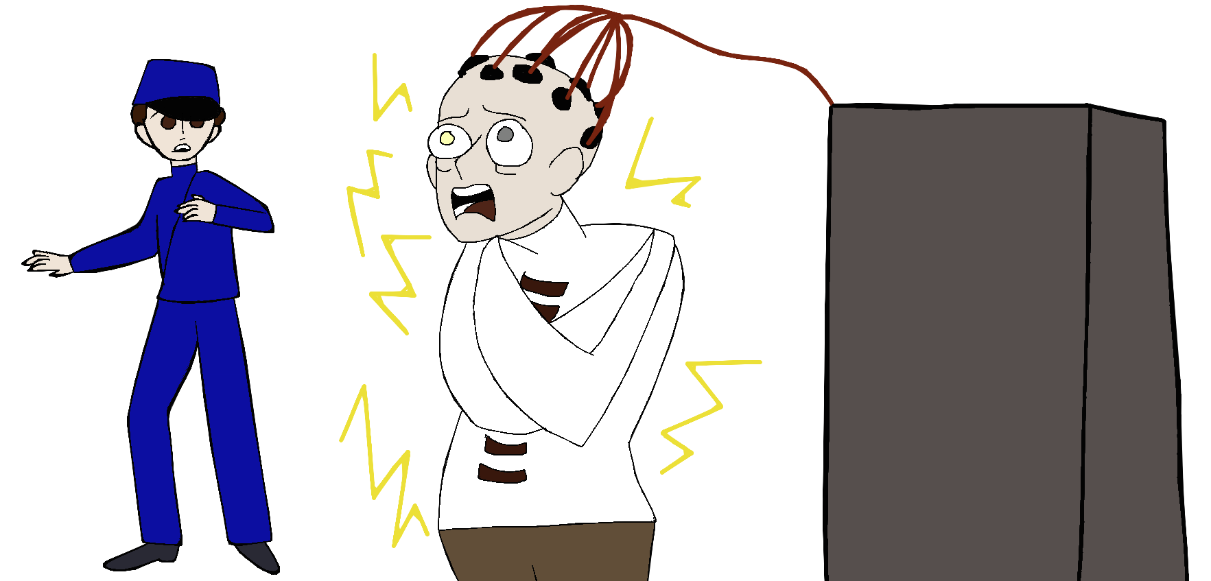 'Getting cured the brutal way' by AdamFrankenstein on DeviantArt