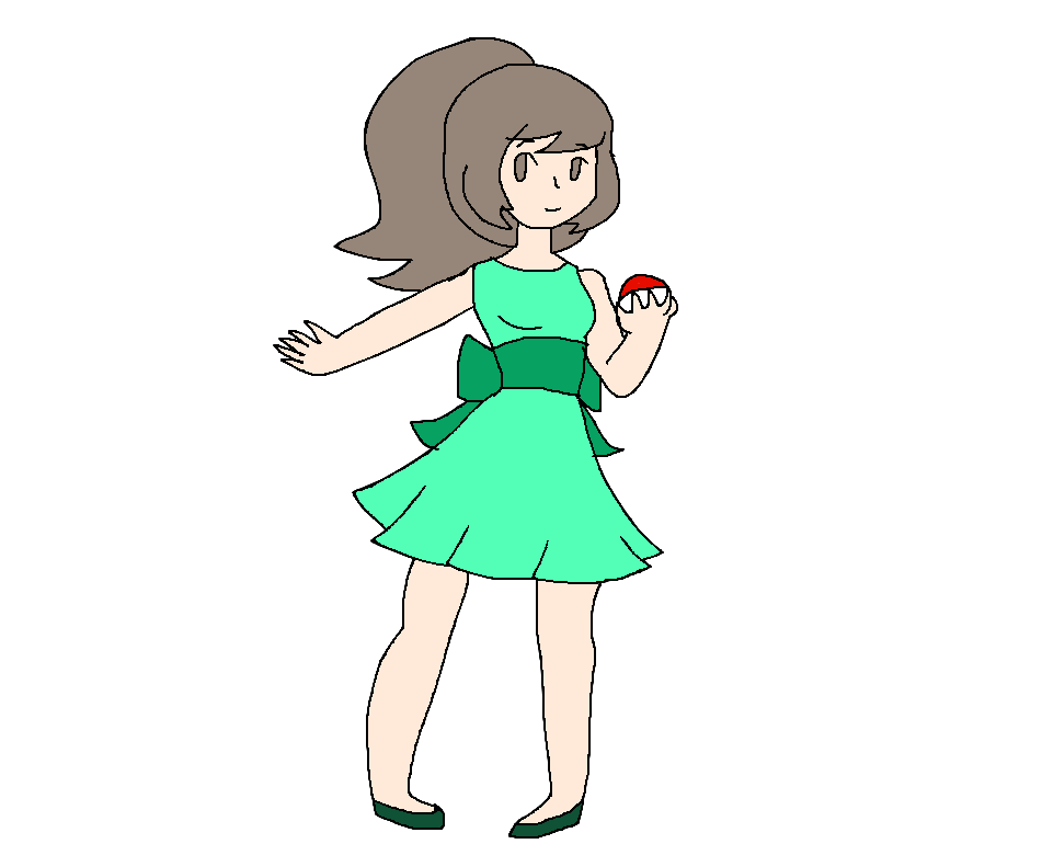 Lady Trainer Leaf by AdamFrankenstein on DeviantArt